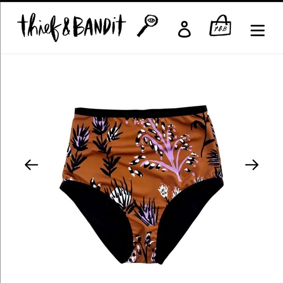 Thief And Bandit | Swim | Thief Bandit Classic Bikini In Rust Xl Top L ...